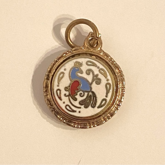 Jewelry | Vintage Pennsylvania Dutch Bird Folk Art Charm | Poshmark